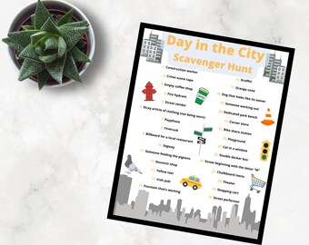 Scavenger Hunt City - Etsy