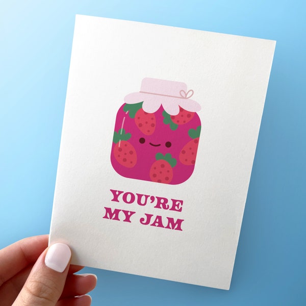 You're My Jam Card - Etsy