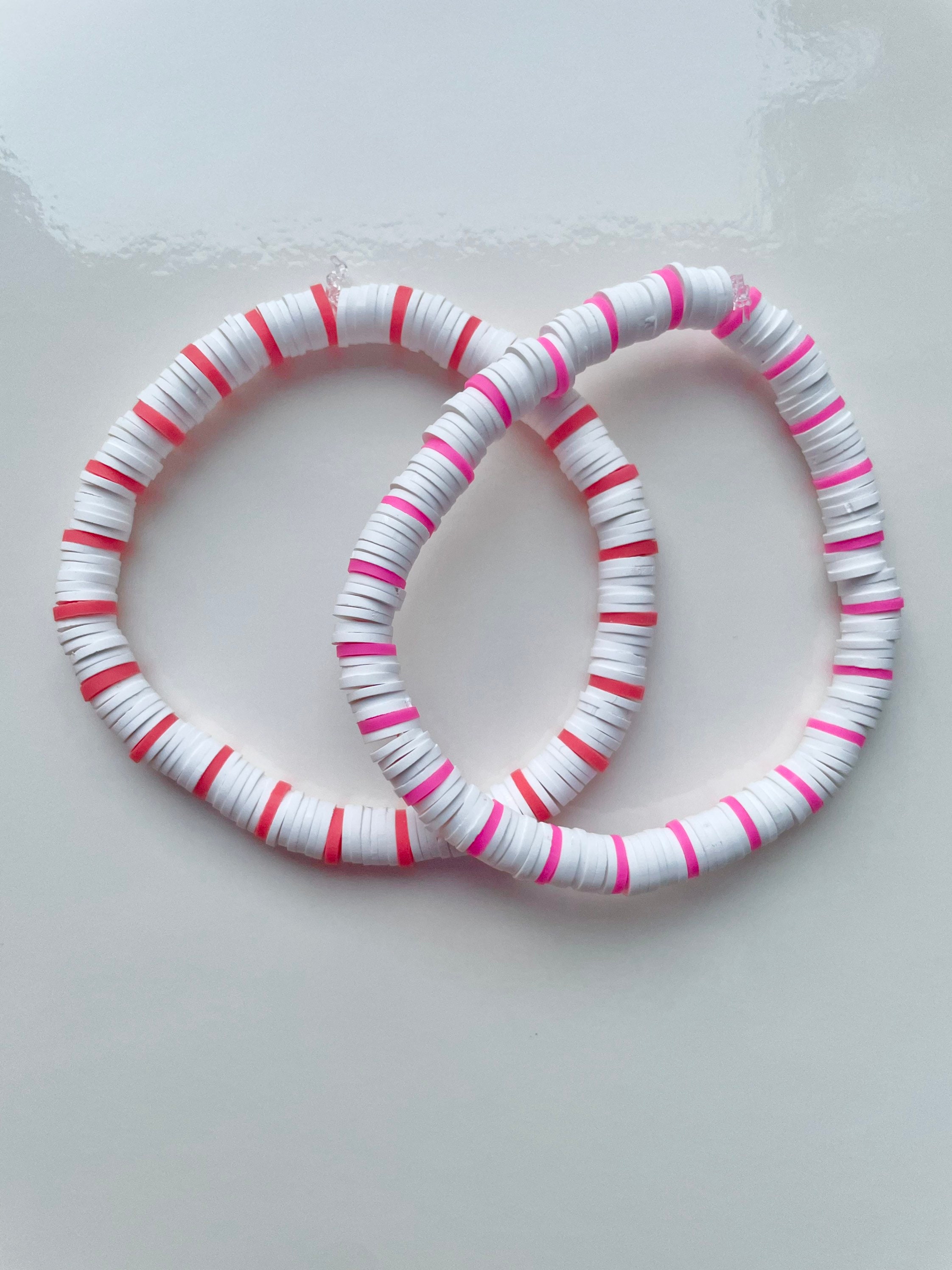 Pop of Color Heishi Bead Bracelet - Etsy