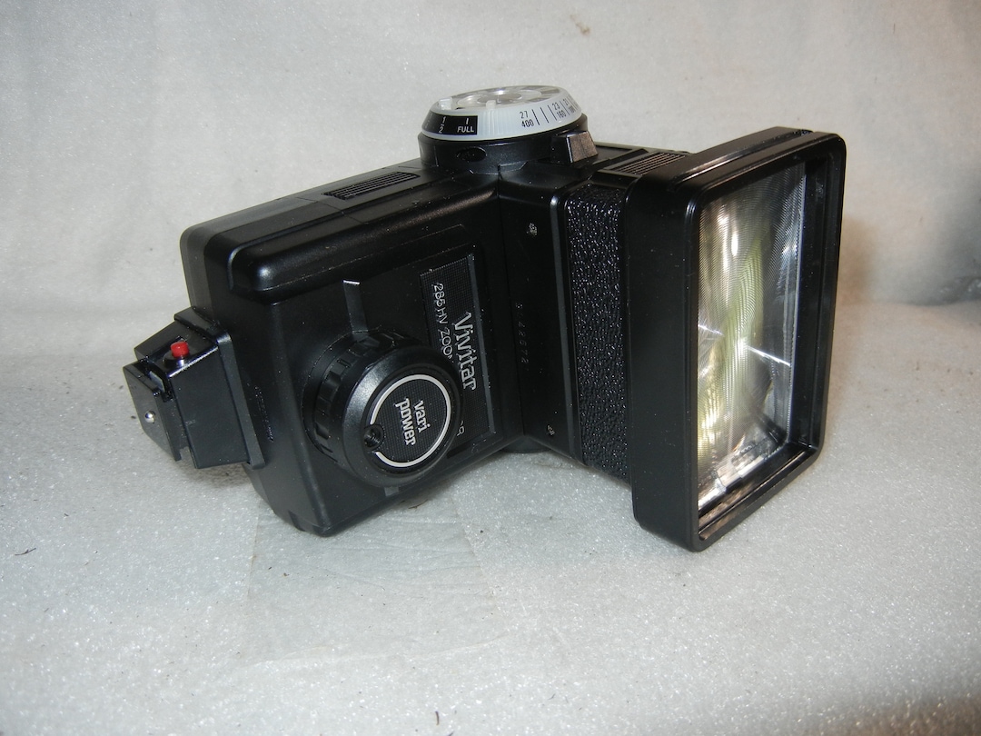 Vivitar 285HV Zoom Thyristor Flash Made in Japan Vintage W/ - Etsy