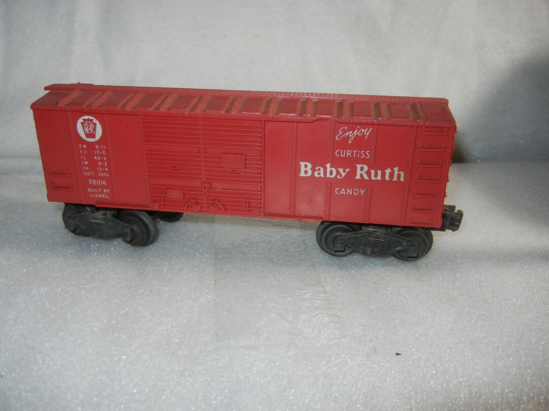 Lionel X6014 Postwar Curtiss Baby Ruth Candy Red Boxcar O/O27 Gauge - Etsy