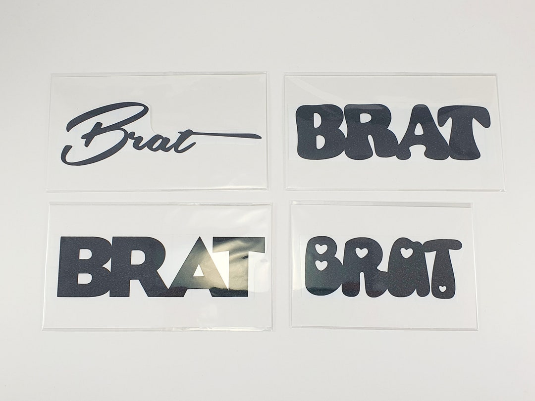 Decal Stickers Brat - Etsy