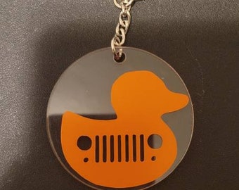 Jeep Duck Keychain Svg - Etsy