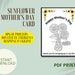 Ukraine Sunflower Coloring Page, Mother's Day Card (PDF Print) - Etsy