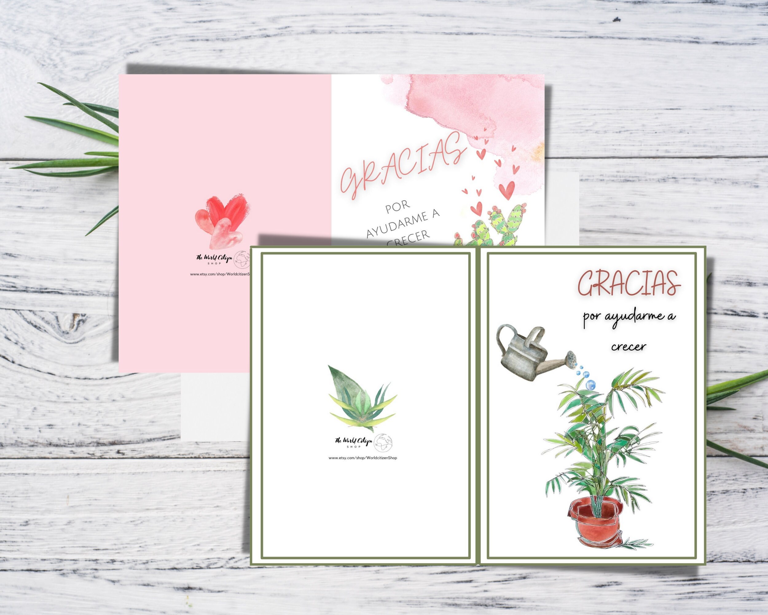 Printable Spanish Teacher Appreciation Cards, Cartas De Agradecimiento ...