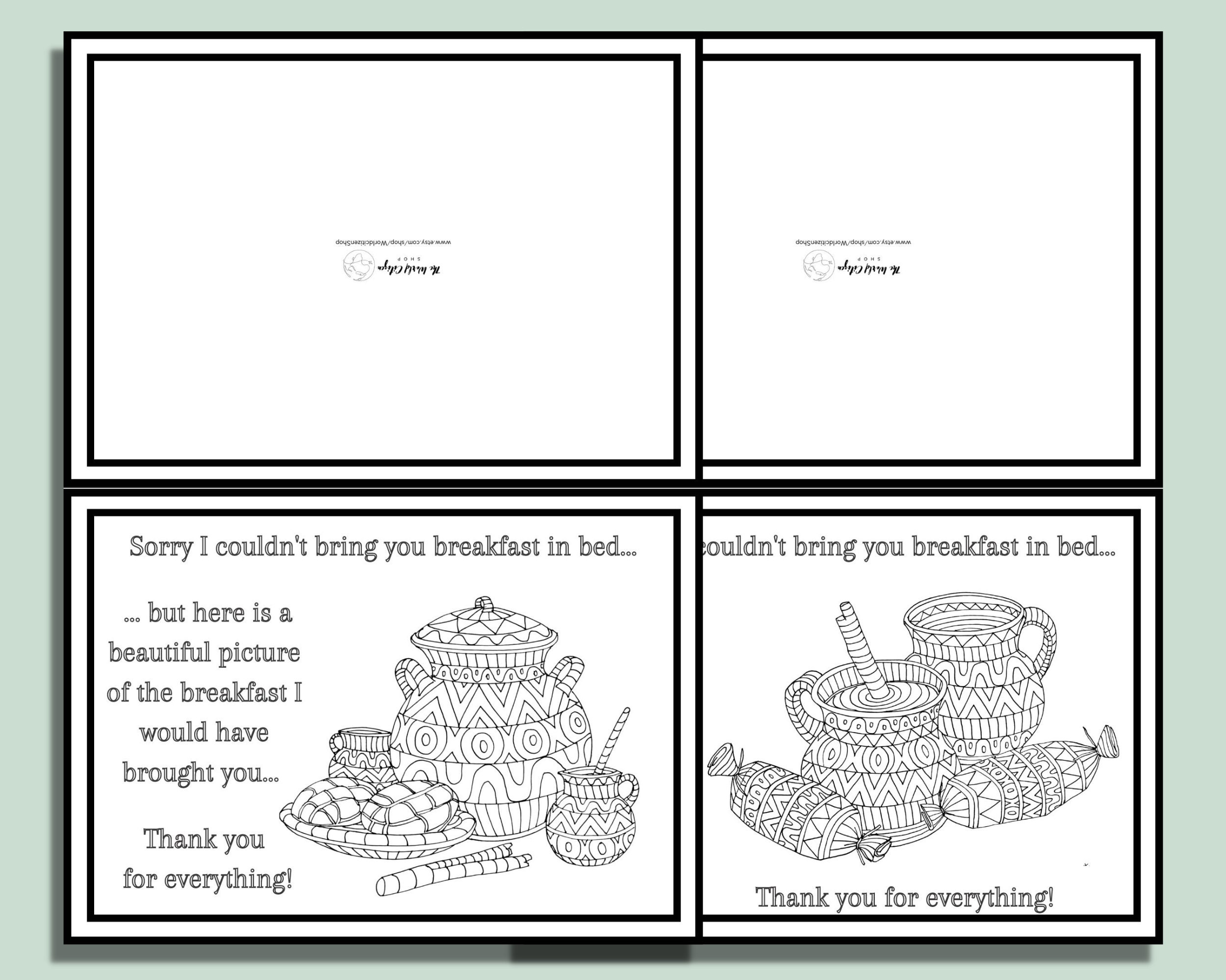 Printable Appreciation Card, Original Artwork, Teacher Appreciation ...