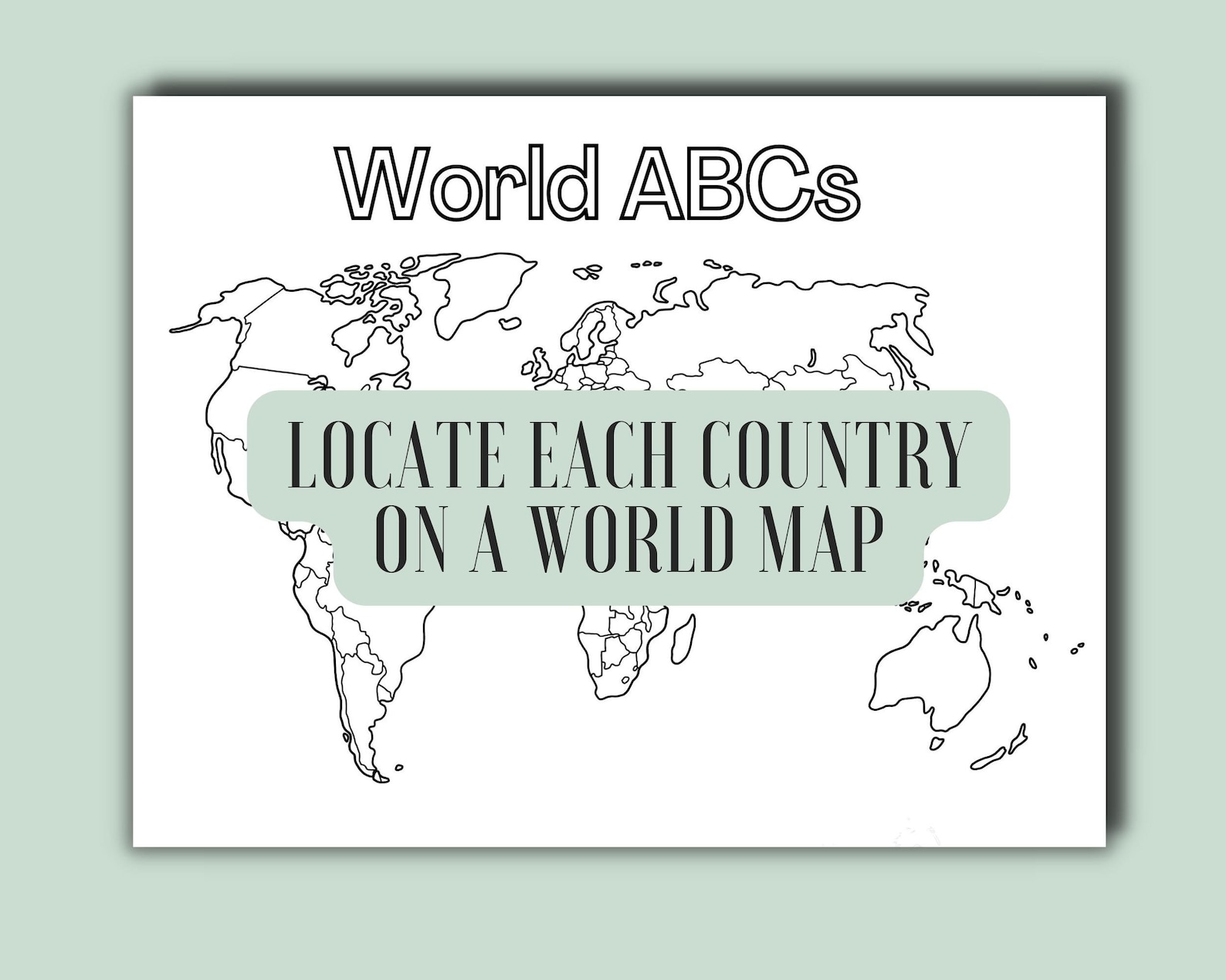 COUNTRY ABC Coloring Pages, World Coloring Book, Alphabet Coloring ...