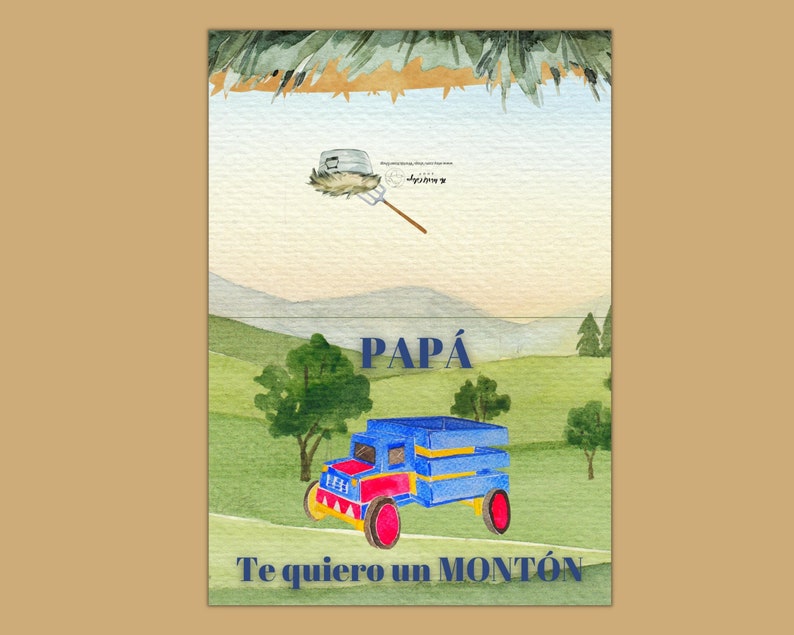 Spanish Fathers Day Card, Dia Del Padre, Te Quiero Un Monton Printable ...