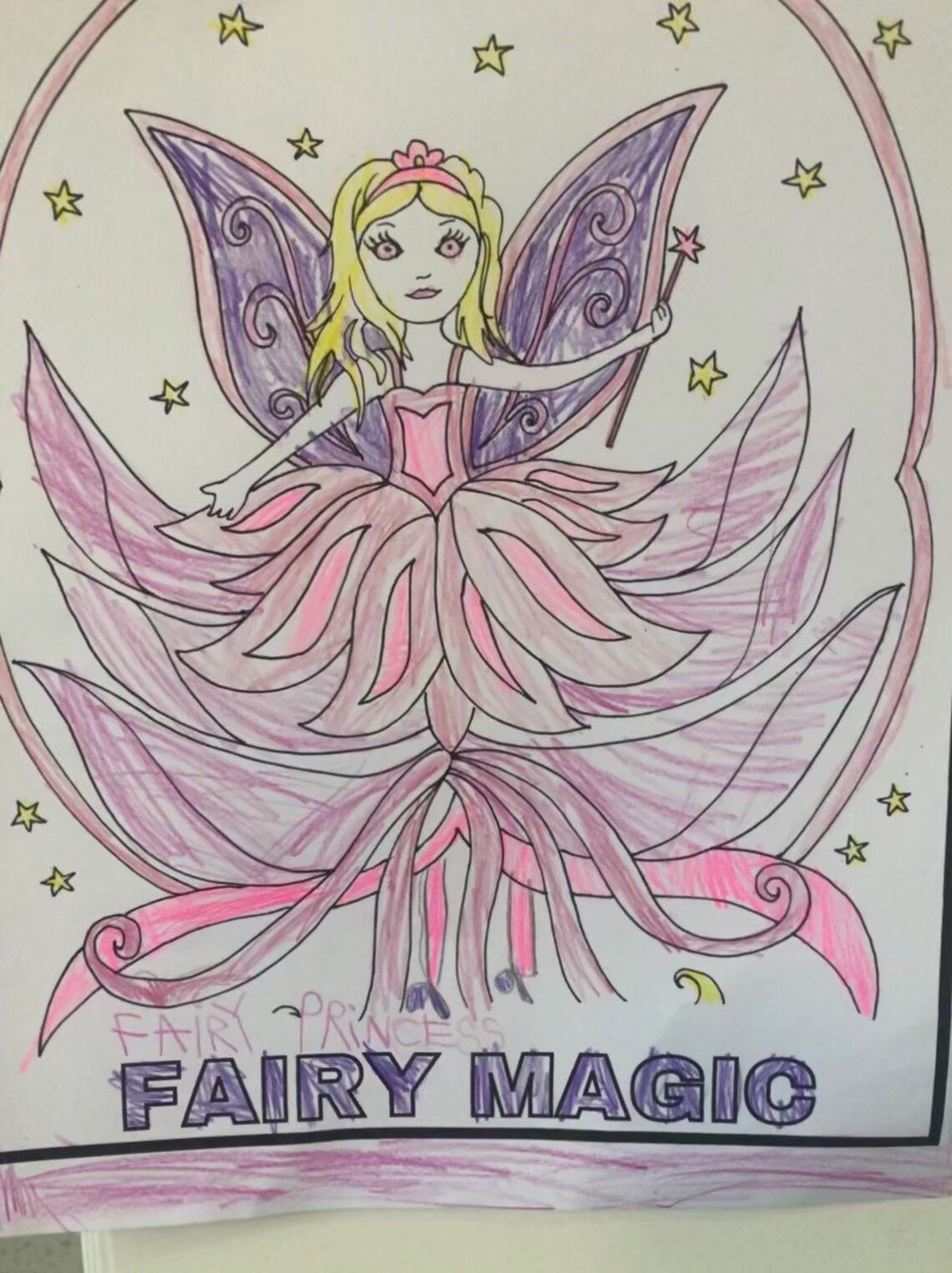 Whimsical Creatures Coloring Pages for Children, Unicorns, Fairy ...