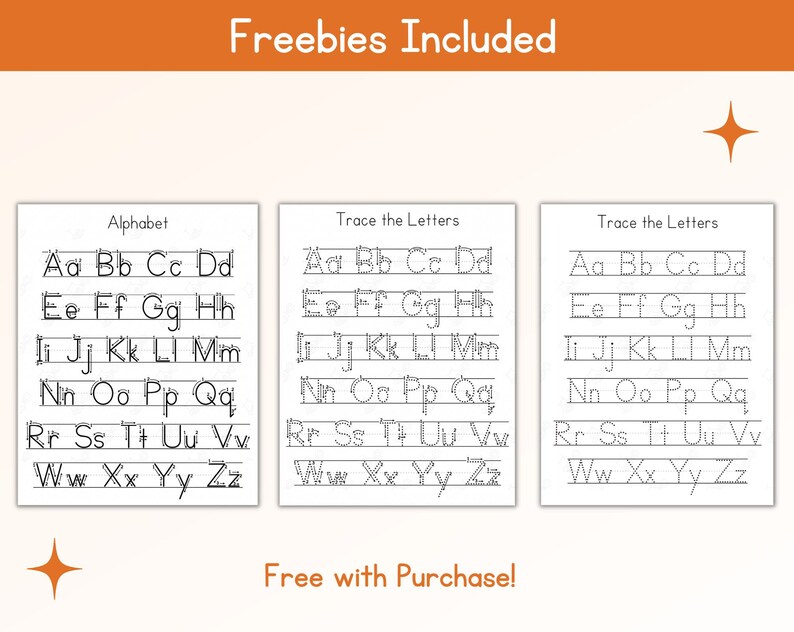 Handwriting Lined Paper / Practice Writing Paper / Printable Lined ... Handwriting Lined Paper / Practice Writing Paper / Printable Lined ...