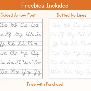 Cursive Alphabet Tracing Bundle / Printable Cursive Alphabet Tracing ...