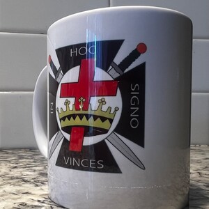 Knights Templar, Knights Templar Coffee Mug, Knights Templar Coffee Cup ...