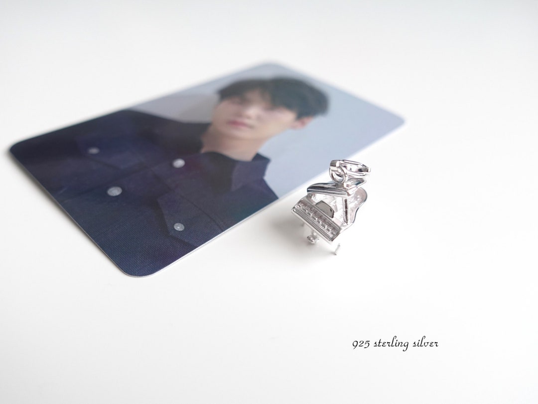 BTS Suga Yoongi Inspired Charm or Necklace Pendant Piano 925 Silver ...