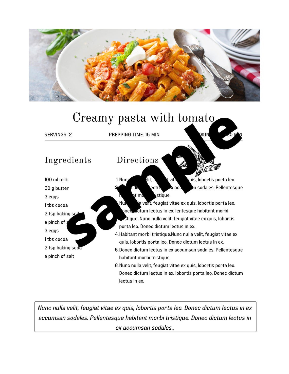 Campfire Dutch Oven Roast Recipe | Printable Recipe| Downloadable ...
