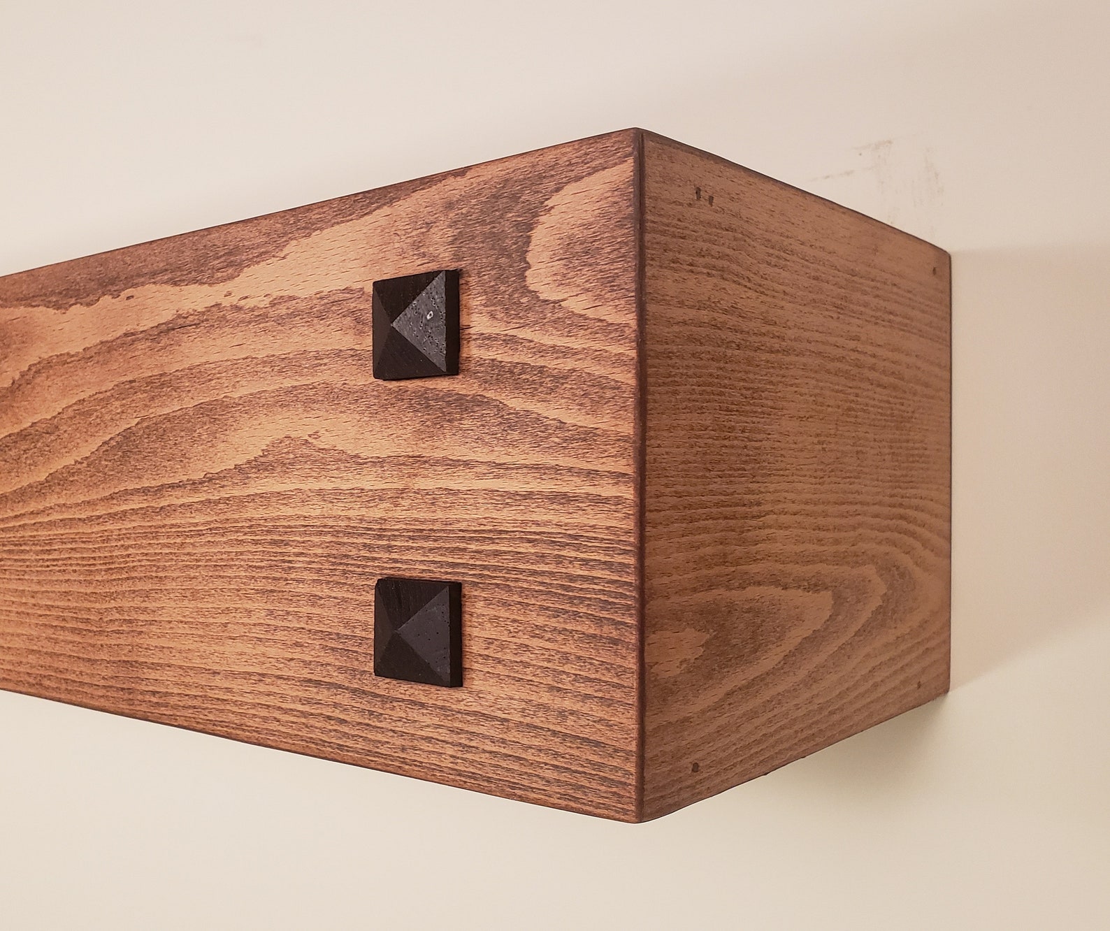 Mantle / Floating Shelf Classic Craftsman Style Made of Hardwood ...