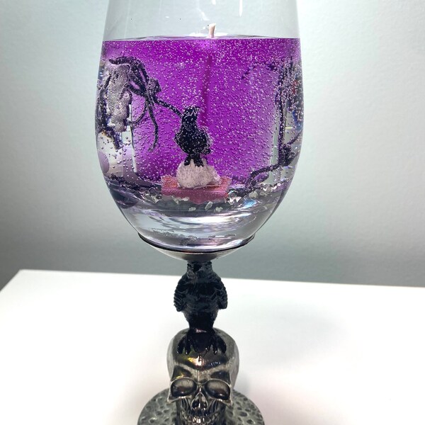 Crow Wine Glass - Etsy