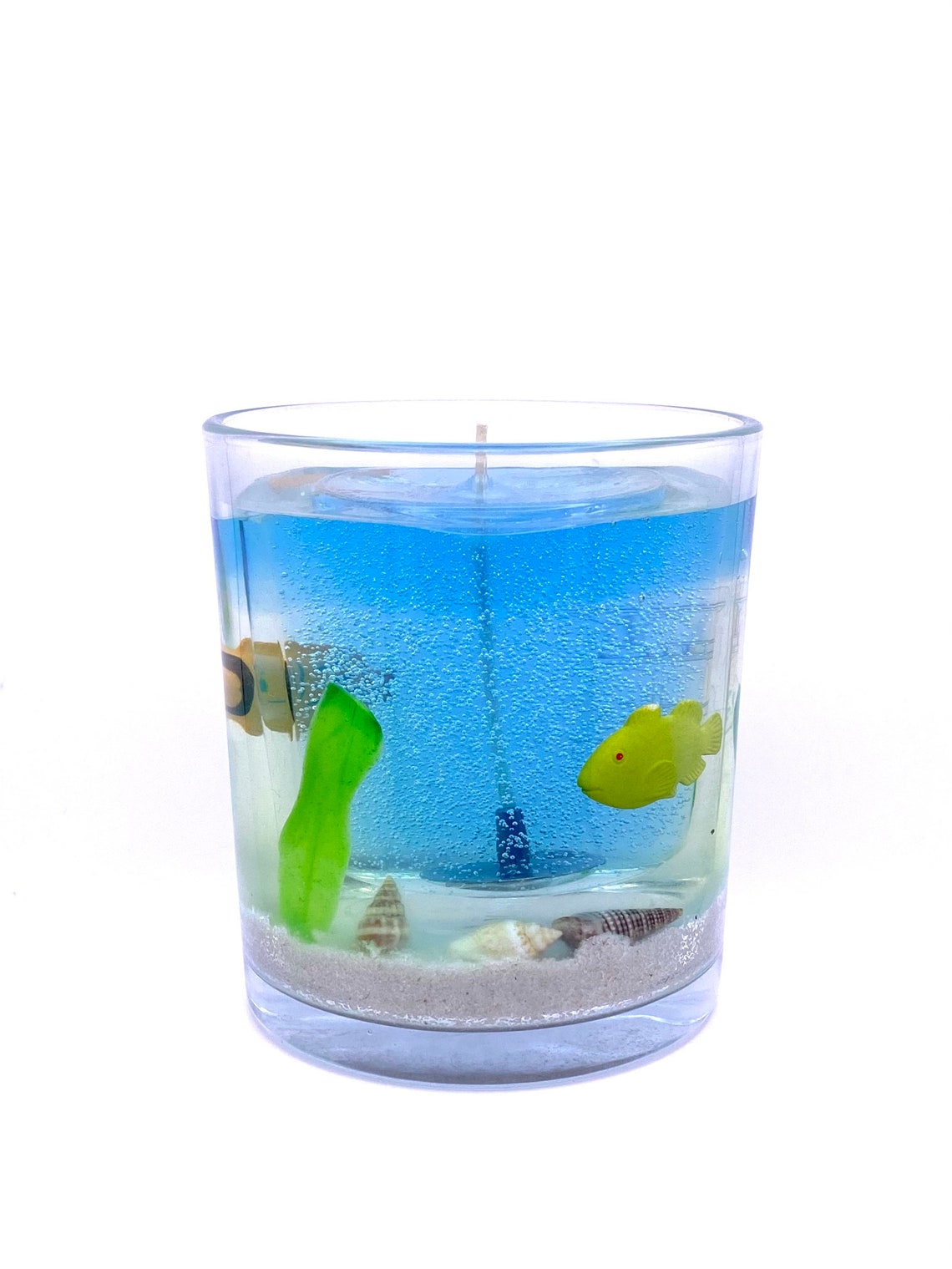 Tropical Fish 10oz Refillable Scented Gel Candle - Etsy