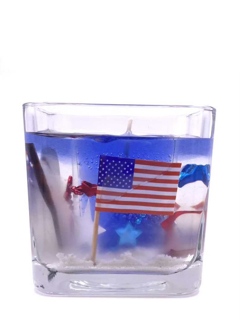 USA! Refillable 14oz Cube Scented Gel Candle - Etsy