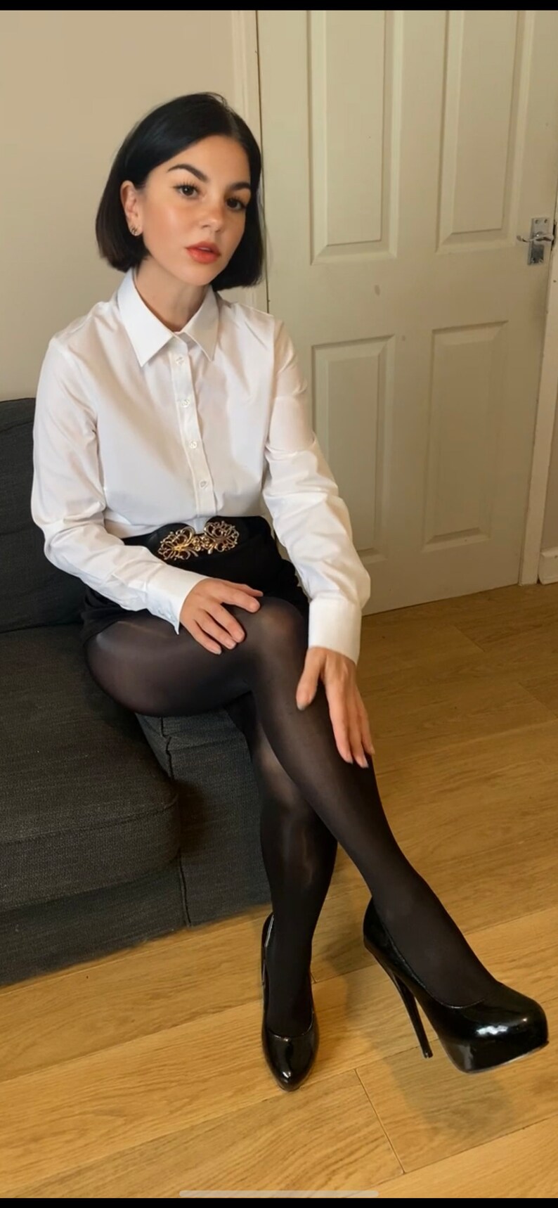 Fully Buttoned Office Lady Dress up Video - Etsy UK