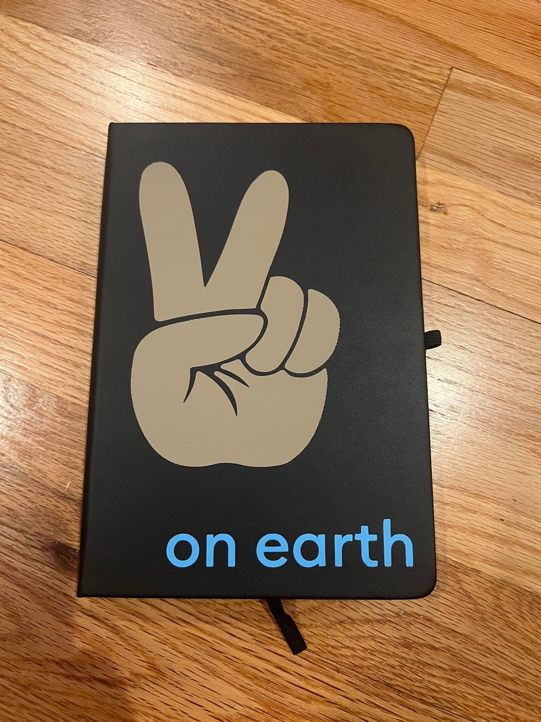 Peace on Earth Notebook - Etsy