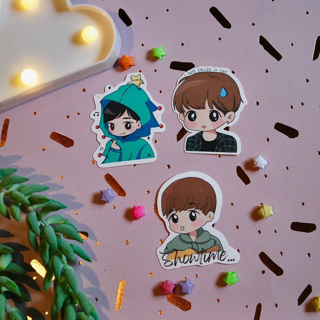 Chibi Lay Stickers - Etsy