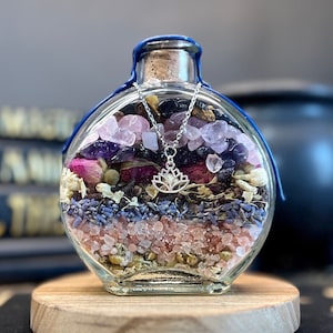 Peace and Calm Spell Jar Anti-anxiety and De-stress Intention ...