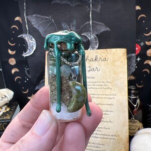 Chakra Spell Jar Set: Handmade Intention Manifestation Bottles - Etsy