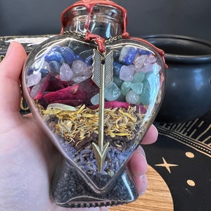 Love Spell Jar to Strengthen Self Love, Rekindle Romantic Love, or Find ...