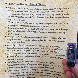Chakra Spell Jar Set: Handmade Intention Manifestation Bottles - Etsy