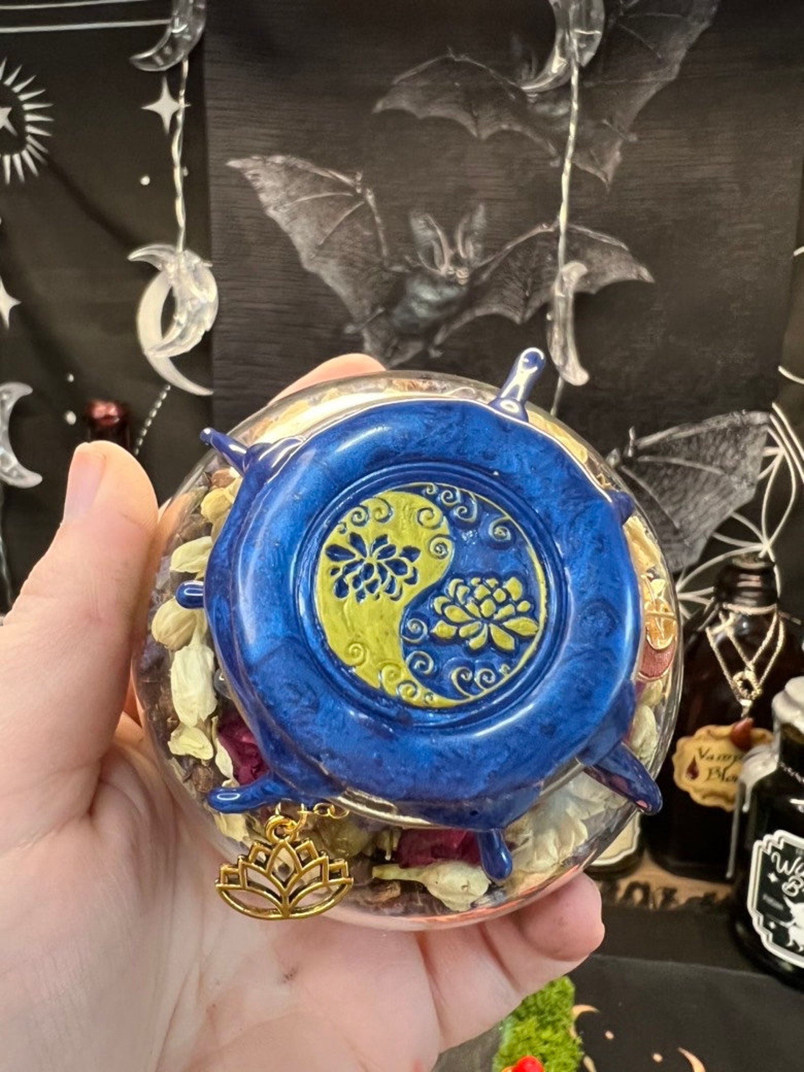 Peace & Calm Spell Jar: Anti-anxiety Intention Bottle - Etsy