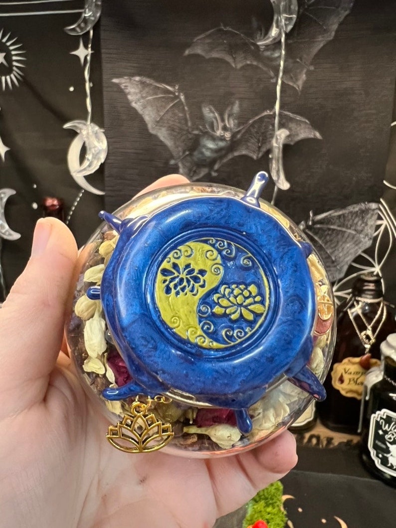 Peace & Calm Spell Jar: Anti-anxiety Intention Bottle - Etsy