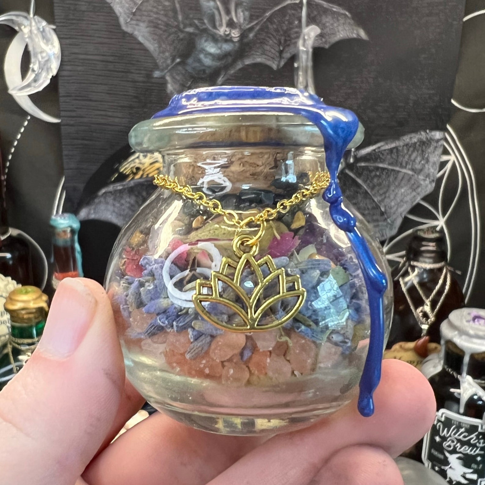 Peace & Calm Spell Jar: Anti-anxiety Intention Bottle - Etsy