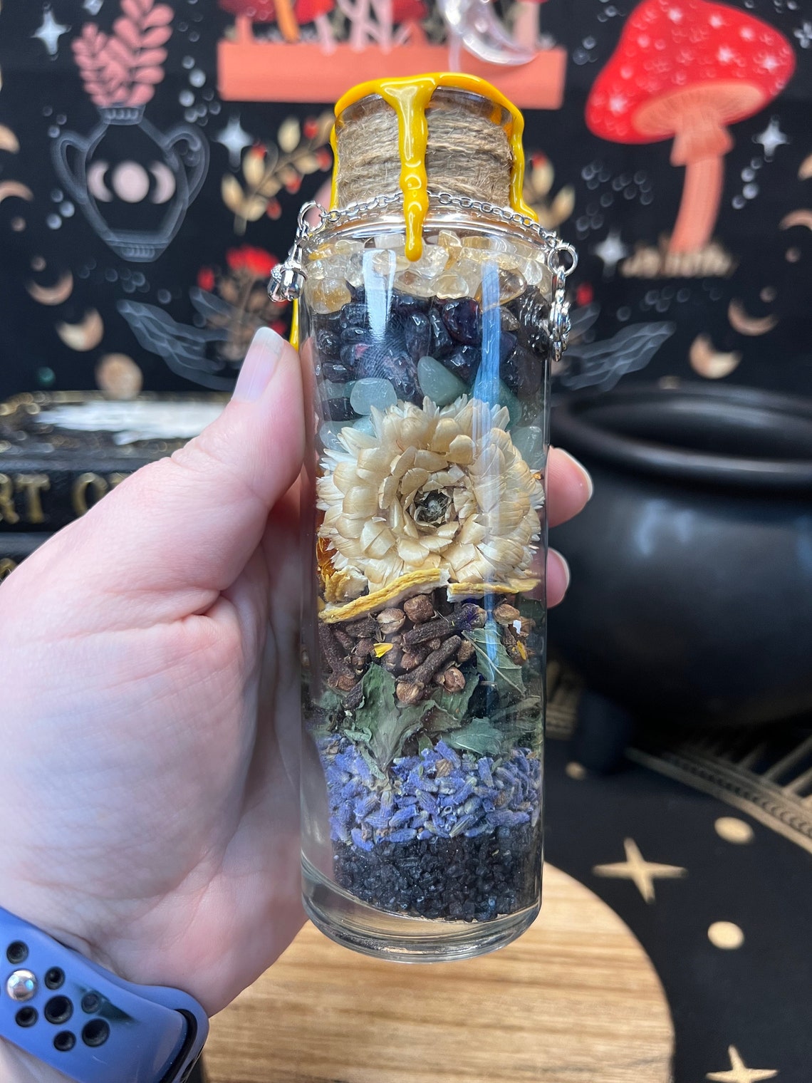 Happiness and Success Spell Jar | Intention and Manifestation Bottle ...