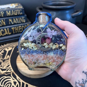 Peace and Calm Spell Jar | Anti-anxiety and De-stress Intention ...