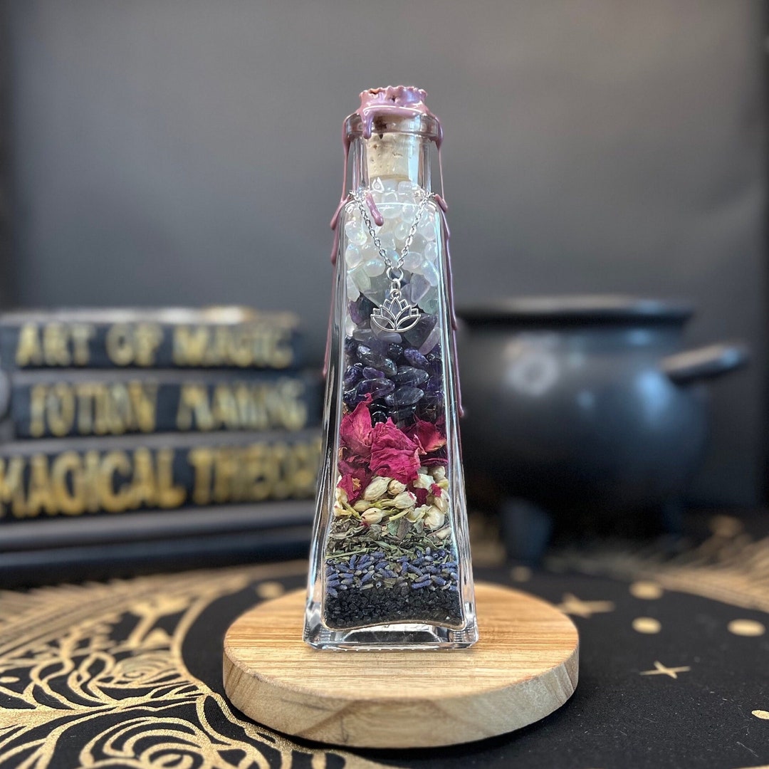 Intuition Spell Jar: Spiritual Connection, Manifestation Witchcraft ...