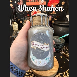 Moon Drops: A Color Changing Magic Potion | Whimsical Apothecary Decor ...