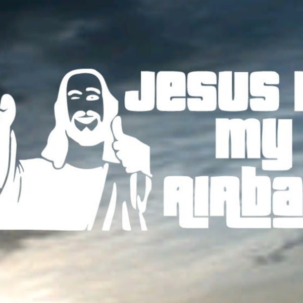 Jesus Christ Car Decal - Etsy