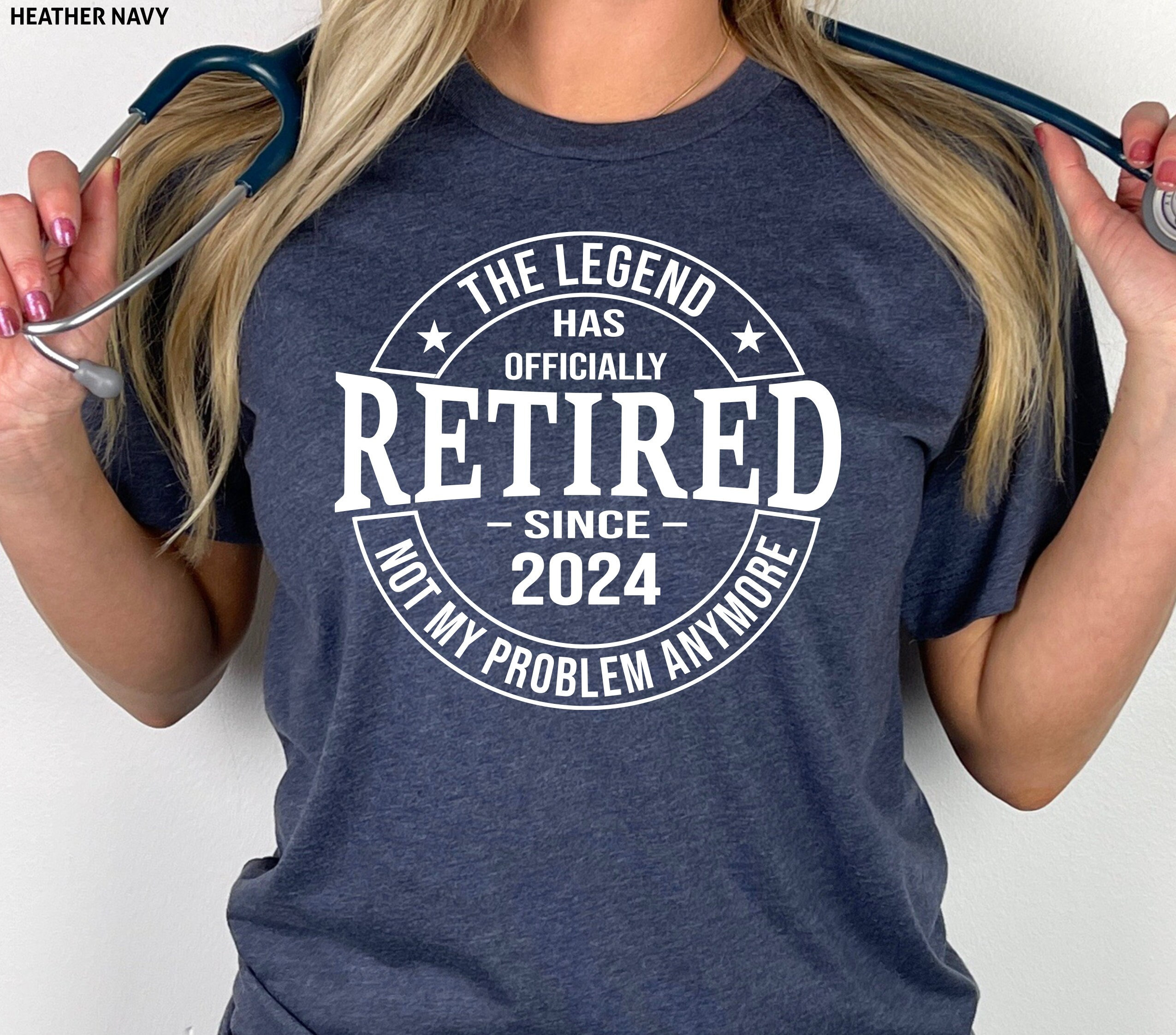 The Legend Has Officially Retired Shirt, Retirement Gifts, Retirement ...
