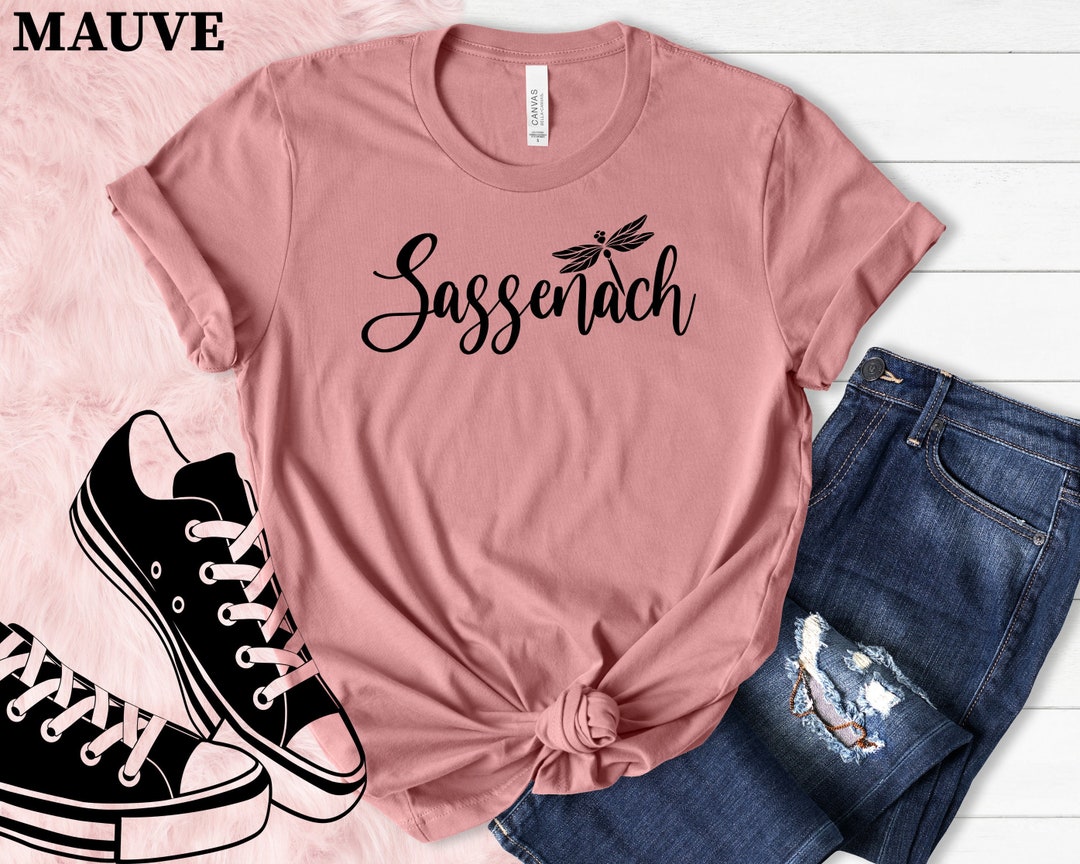 Sassenach Shirt: Outlander Book Series, Claire & Jamie Fraser Fan Tee ...