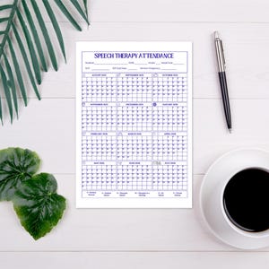 Buy Slp Attendance Sheets Online In India - Etsy India