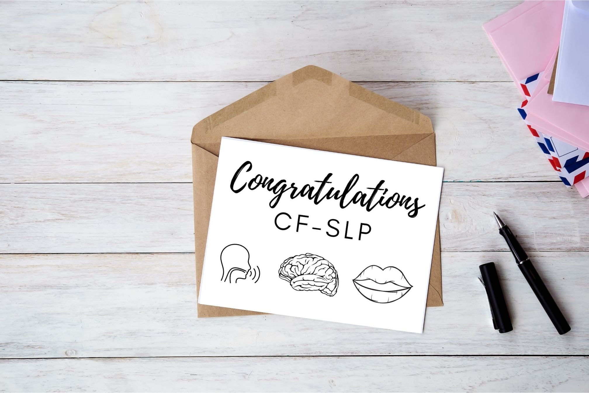 SLP Graduation Card Slp Digital Download CF-SLP - Etsy