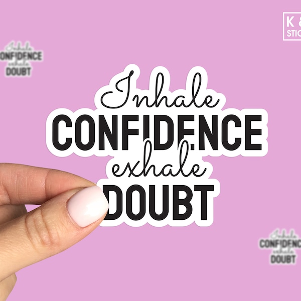 Inhale Confidence - Etsy
