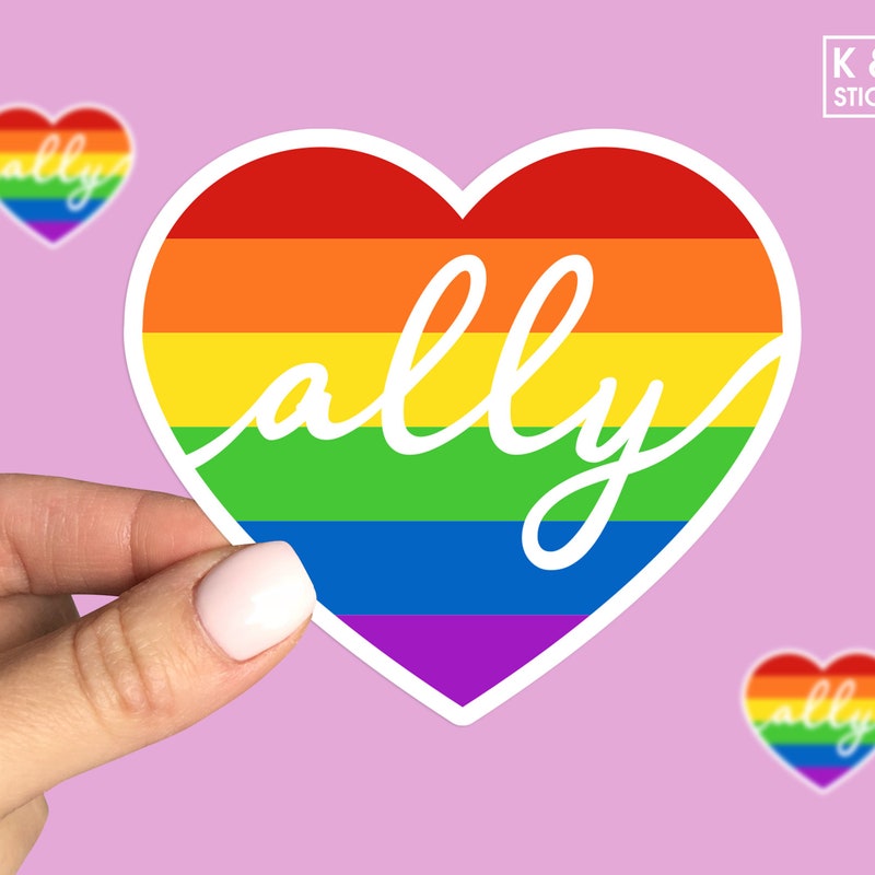Lgbt Ally Pin - Etsy