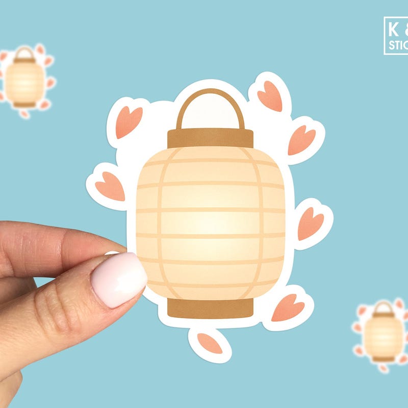 Japanese Paper Lantern - Etsy