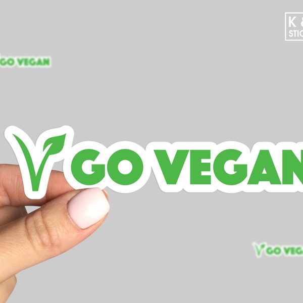 Vegan Decal - Etsy