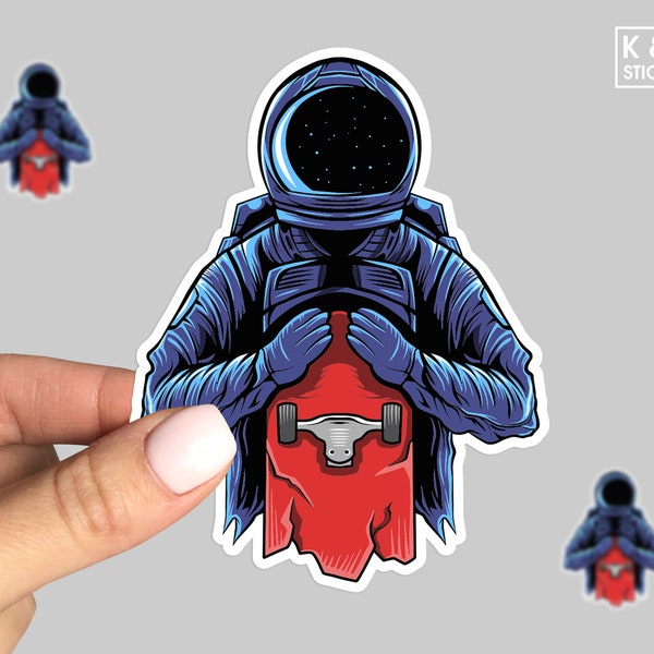 Spaceman Sticker - Etsy