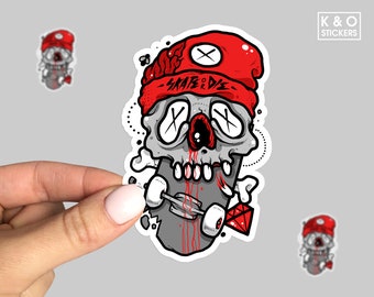 Game Over Sticker, Retro Game Sticker, 8bit Sticker - Etsy