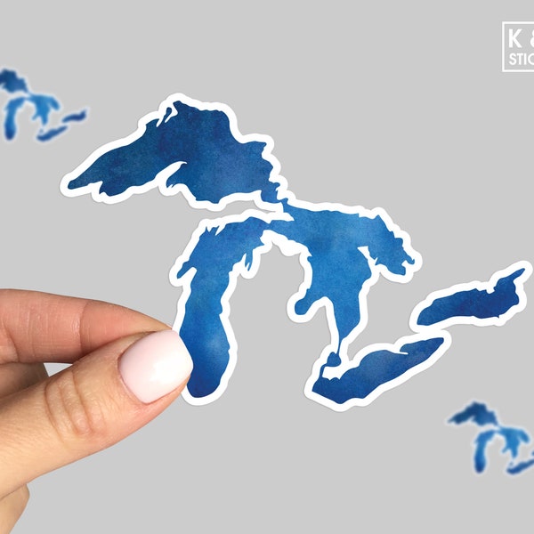 Michigan Sticker - Etsy