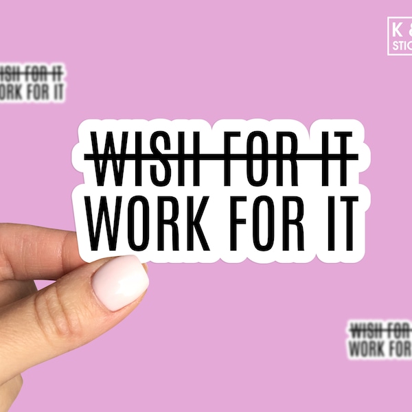 Motivational Sticker - Etsy
