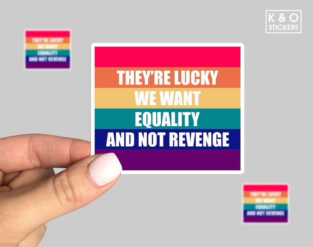 Equal Rights Sticker - Etsy